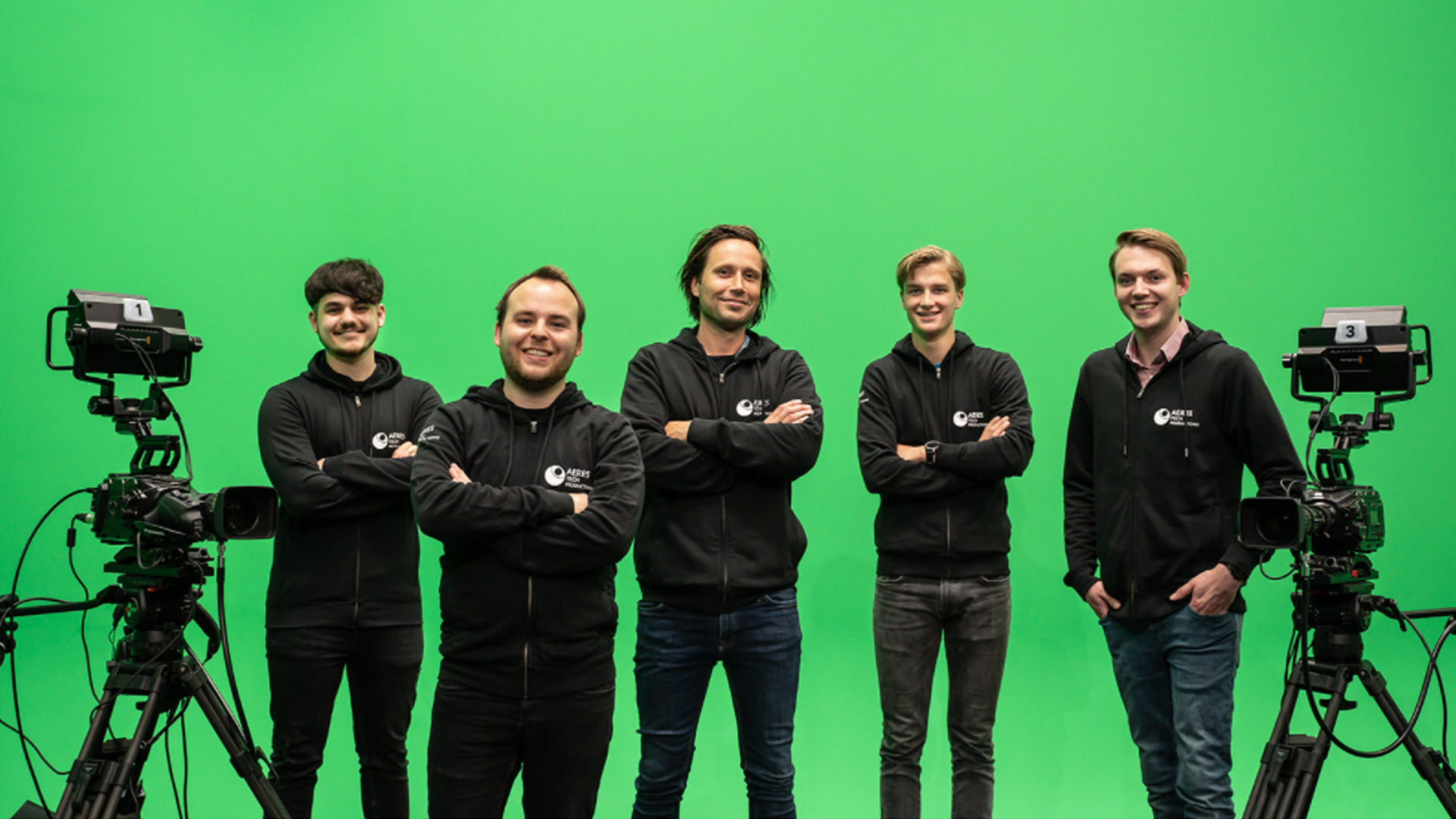 Greenscreenstudio Aeres Tech Productions genomineerd voor digitale ...