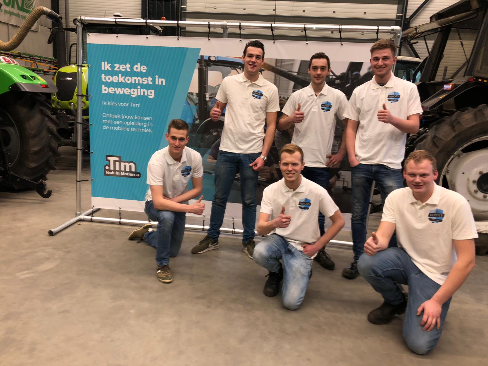Finales Skills Heroes in samenwerking met TIM topper mobiele werktuigen